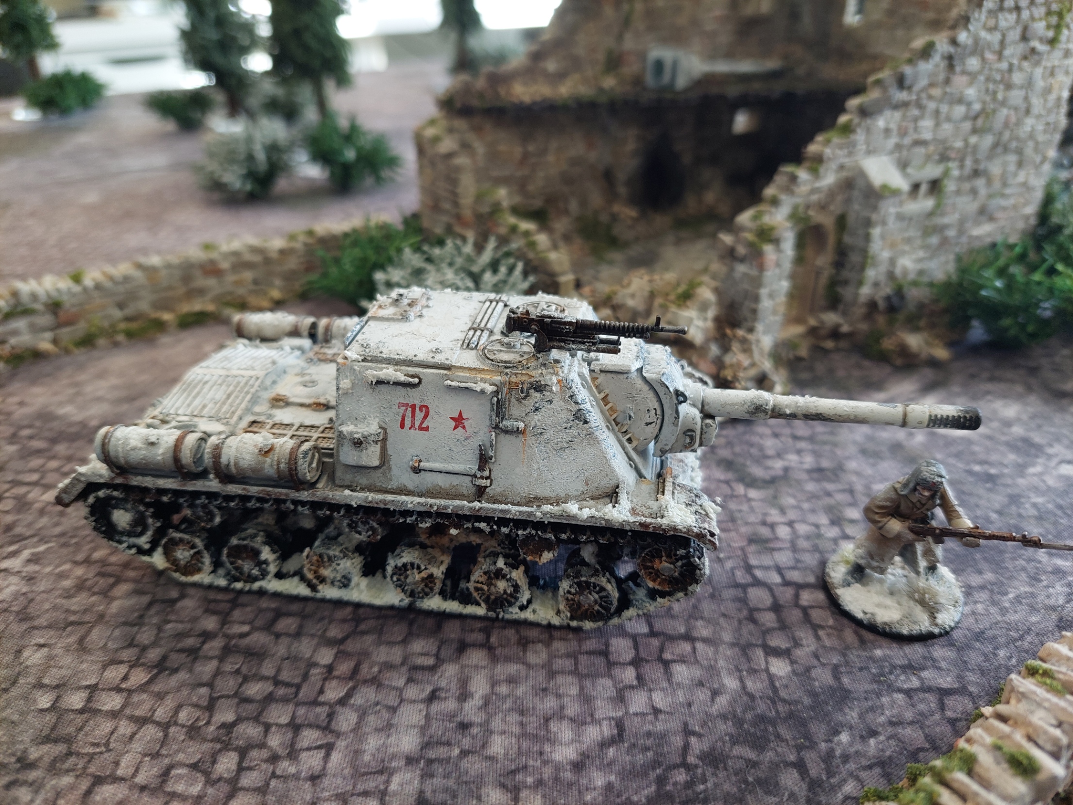 3D Printable ISU-122 + ISU-152 (Zveroboy) Heavy SPGs (USSR, WW2) by ...