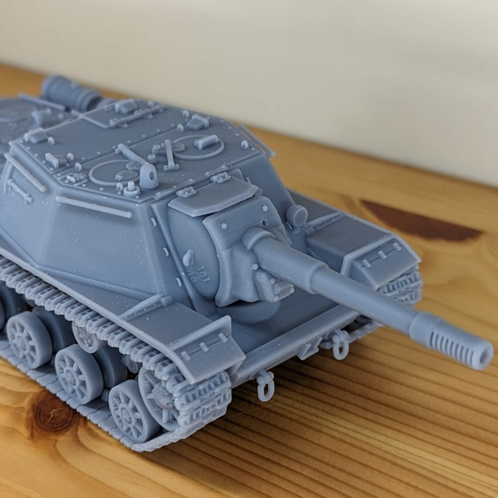 3D Printable SU-152 Heavy SPG (USSR, WW2) by Wargame3d