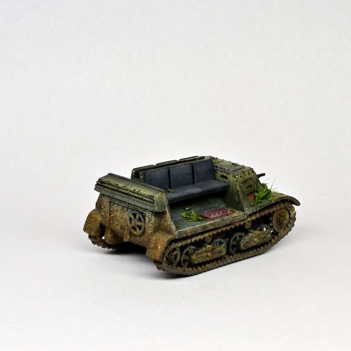 3D Printable T-20 Armored Tractor Komsomolets (USSR, WW2) by Wargame3d