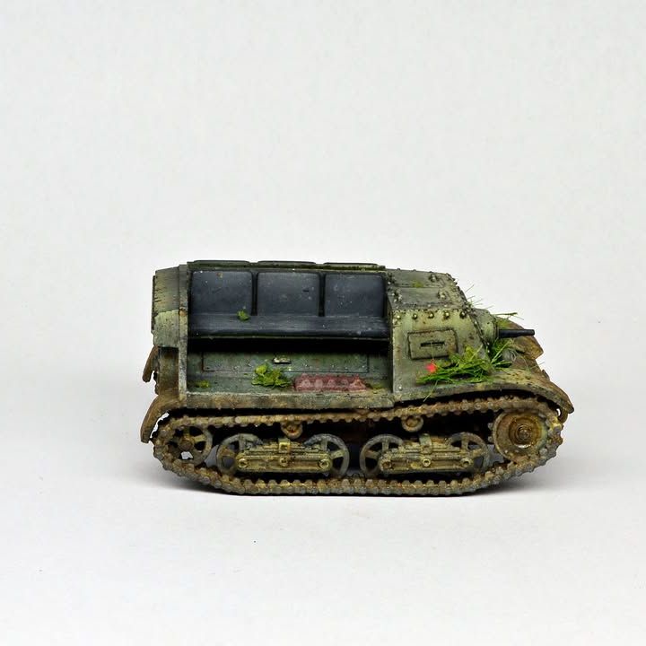 3D Printable T-20 Armored Tractor Komsomolets (USSR, WW2) by Wargame3d