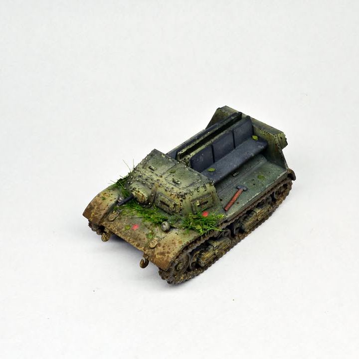 3D Printable T-20 Armored Tractor Komsomolets (USSR, WW2) by Wargame3d