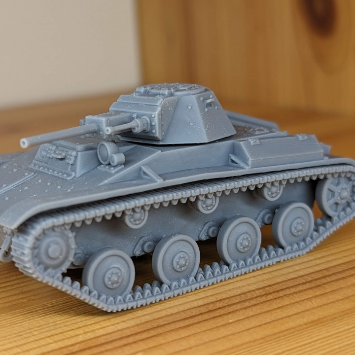 3D Printable T-60 Light Tank (USSR, WW2) by Wargame3d