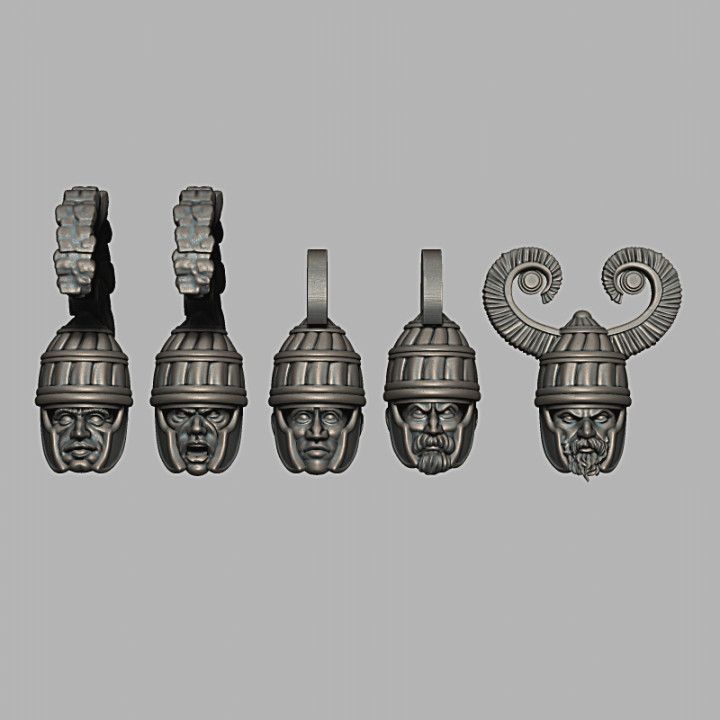 3D Printable Dendra Armor Warriors by Wargames Atlantic