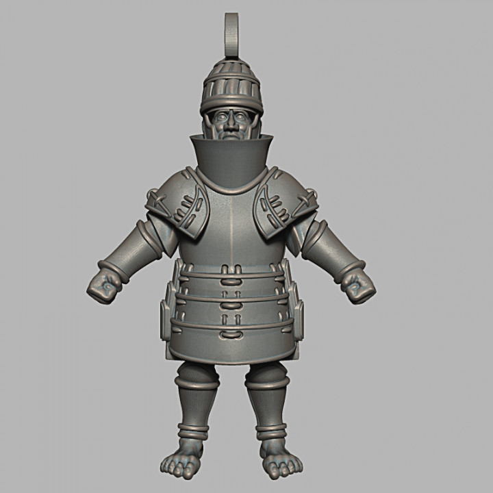 3D Printable Dendra Armor Warriors by Wargames Atlantic