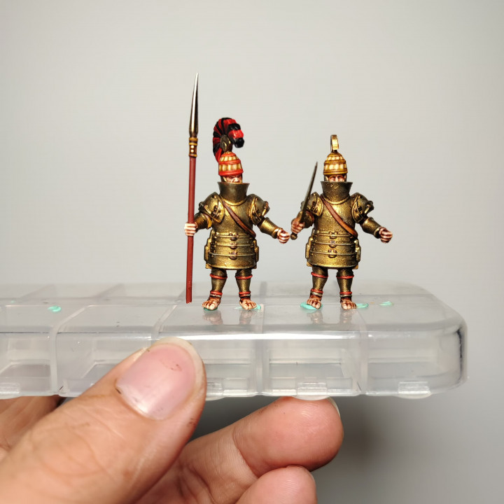 3D Print of Dendra Armor Warriors by hangao