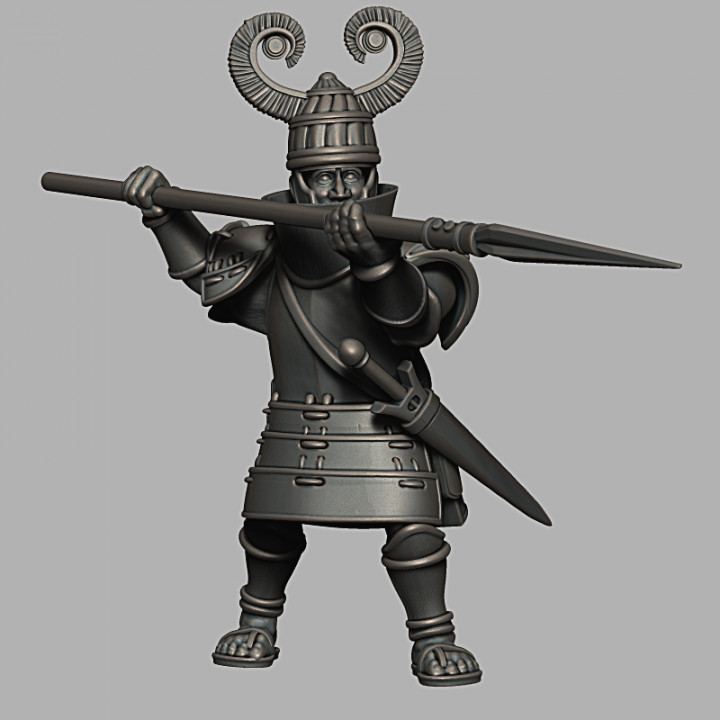 3D Printable Dendra Armor Warriors by Wargames Atlantic