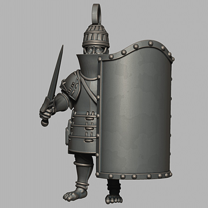 3D Printable Dendra Armor Warriors by Wargames Atlantic