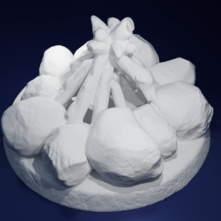 3D Printable Fantasy campfire by Vit Workshop