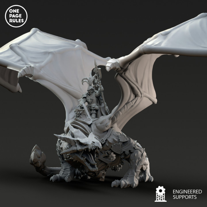 3D Printable Battle Master on Dragon (General) - Human Empire by One ...