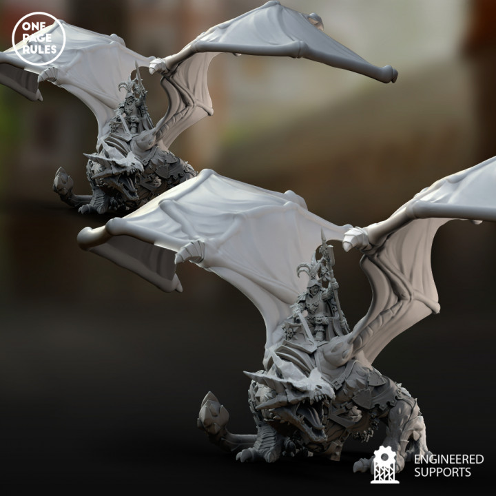 3D Printable Battle Master on Dragon (General) - Human Empire by One ...