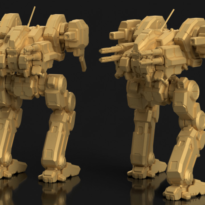 3D Printable Sunspider Alternate Configuration A for Battletech by Matt ...