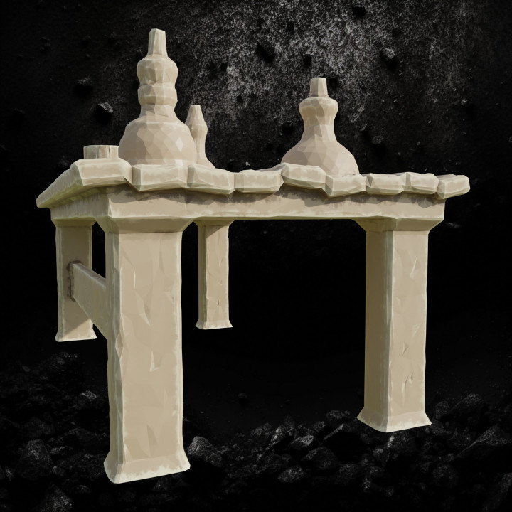 3D Printable Alchemy Table by Galandir's Pit & Cie