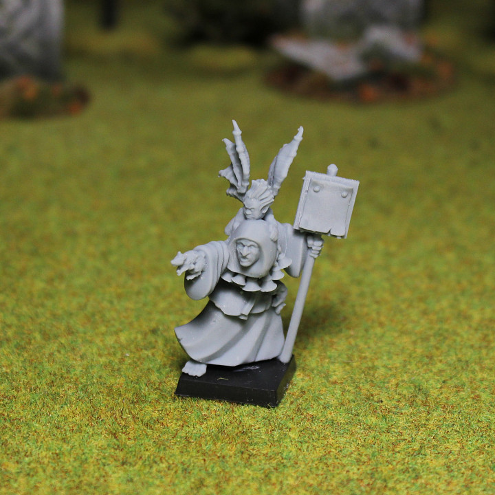 3D Printable Corrupt warlock by MOMminiatures