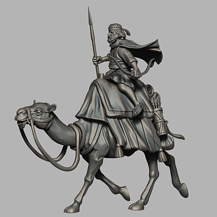 3D Printable Palmyrene Camelry by Wargames Atlantic