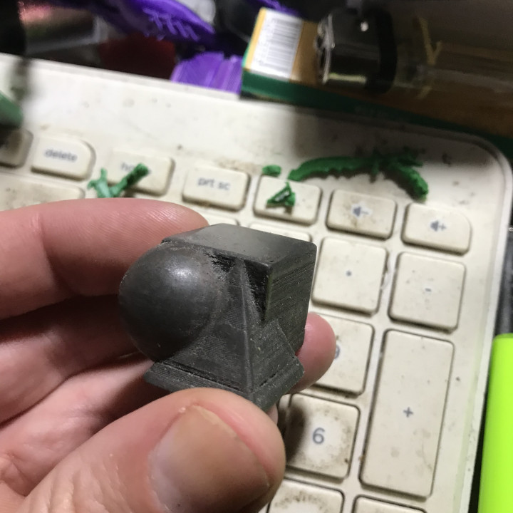 3D Printable Test block B by Dave Penn