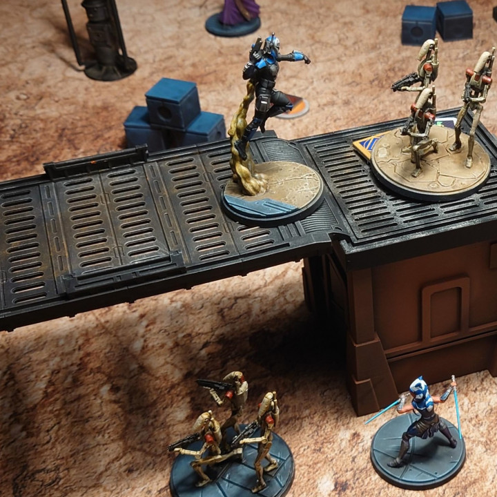 3D Printable Central Build for shattered wargames by Vincent Penetier