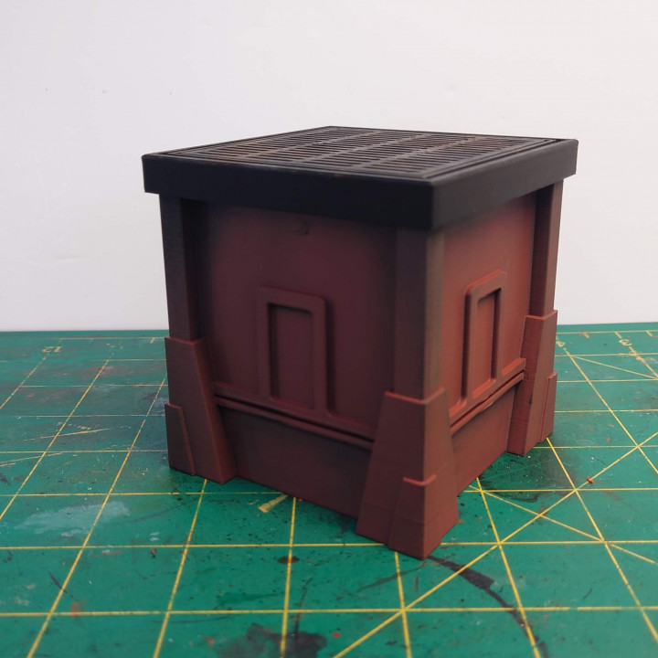 3D Printable Central Build for shattered wargames by Vincent Penetier