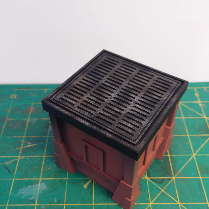 3D Printable Central Build for shattered wargames by Vincent Penetier