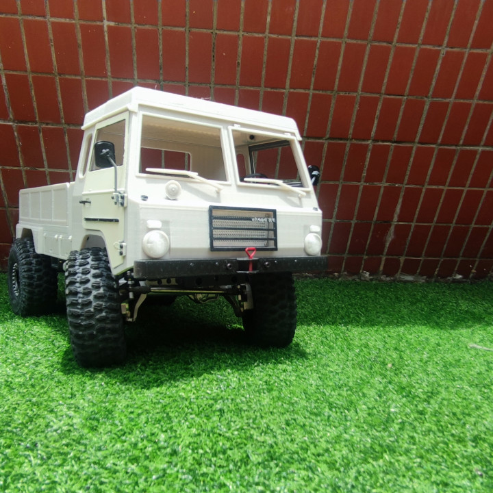 3D Printable Crawler V306 Front Cab - 1/10 RC body by Ian Jim