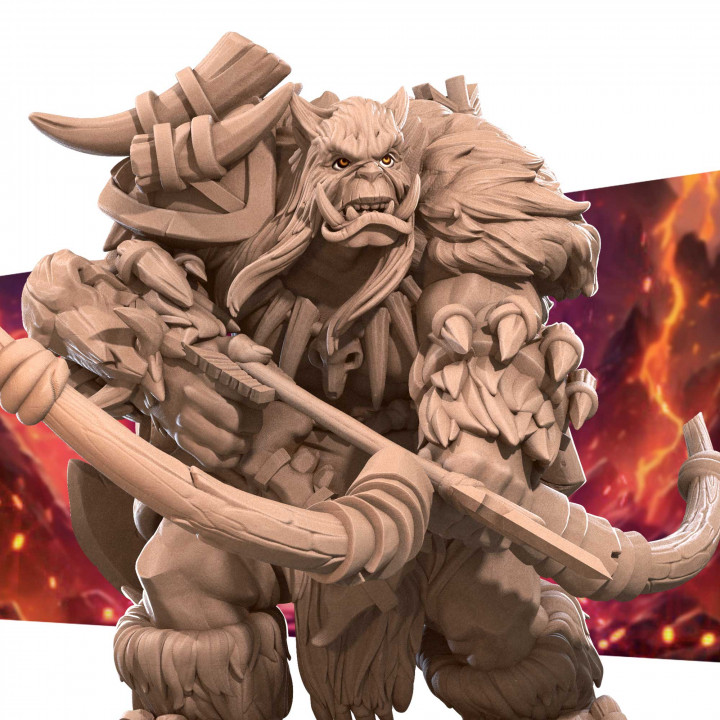 3D Printable November 2023 Release - Orcs by Bite the Bullet