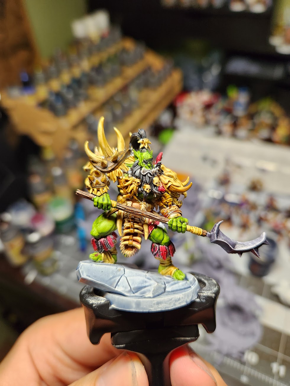 3D Printable Orc Necromancer by Bite the Bullet