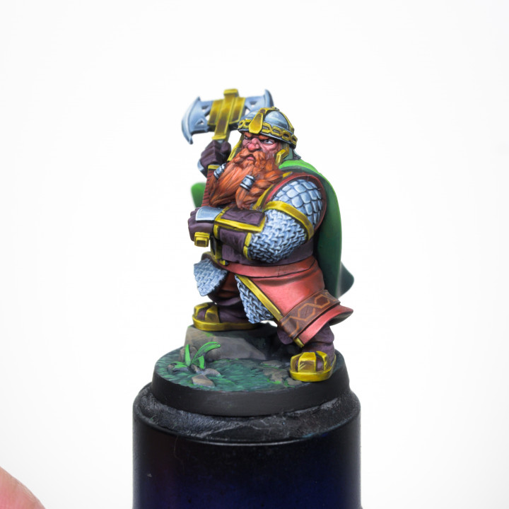 3D Printable [PDF Only] (Painting Guide) Dwarf Explorer by Bite the Bullet