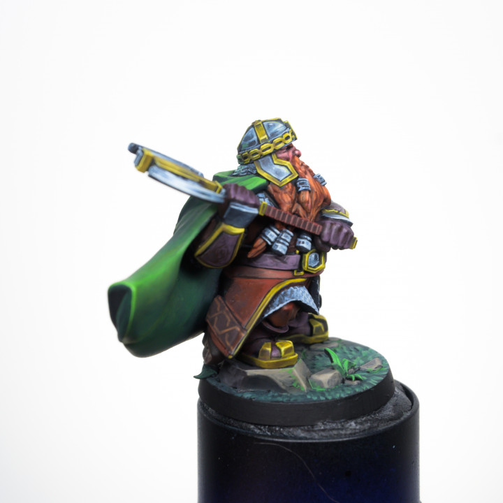3D Printable [PDF Only] (Painting Guide) Dwarf Explorer by Bite the Bullet