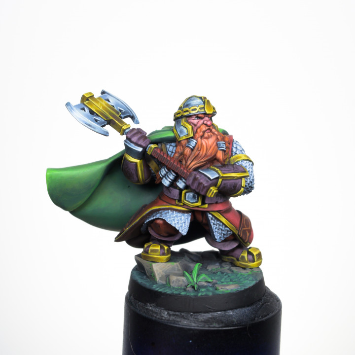 3D Printable [PDF Only] (Painting Guide) Dwarf Explorer by Bite the Bullet