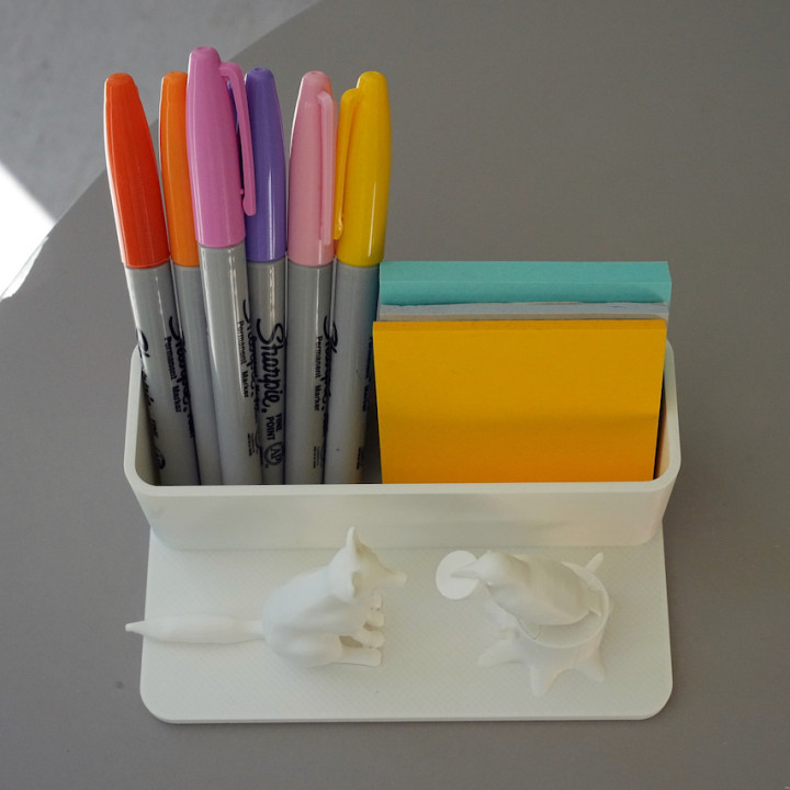 3D Printable The Fox and the Crow by Philippe Barreaud