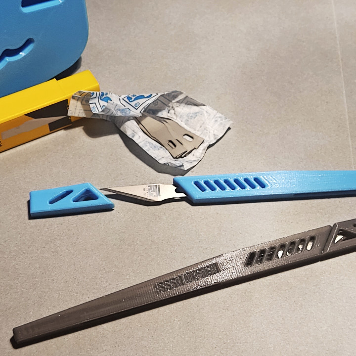 3D Printable Craft Knife 2 by MING