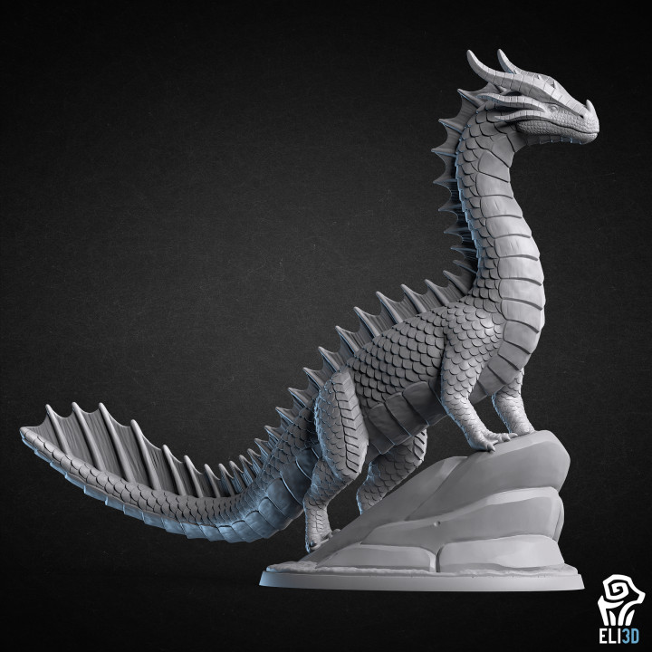 3D Printable Sea Dragon 2 by ELI 3D