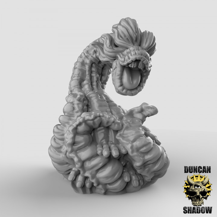 3D Printable Chaos Spawn (pre supported) by Duncan Shadow