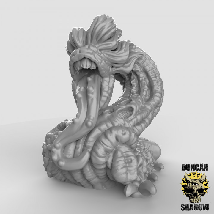3D Printable Chaos Spawn (pre supported) by Duncan Shadow