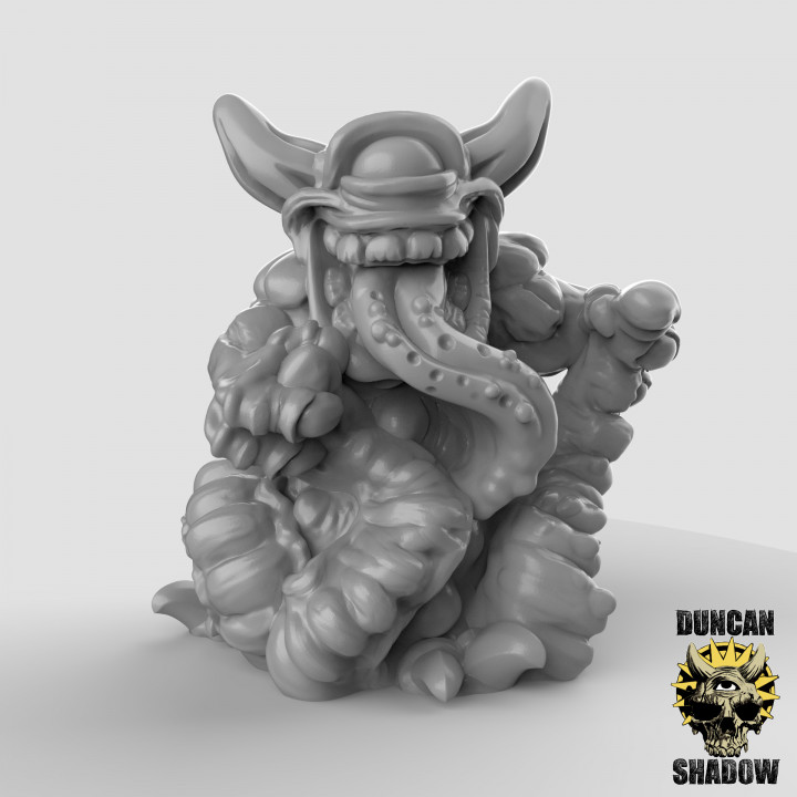 3D Printable Chaos Spawn (pre supported) by Duncan Shadow