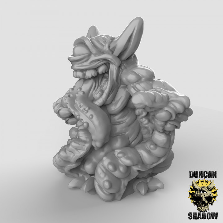 3D Printable Chaos Spawn (pre supported) by Duncan Shadow