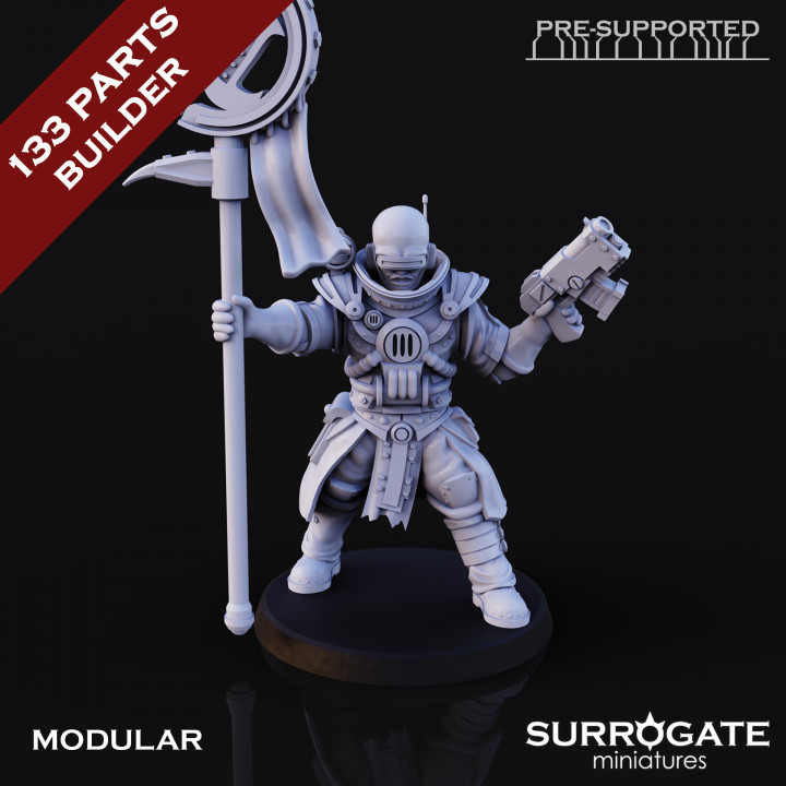 3D Printable Bio-Disciples: Surrogate Miniatures September 2023 Modular ...