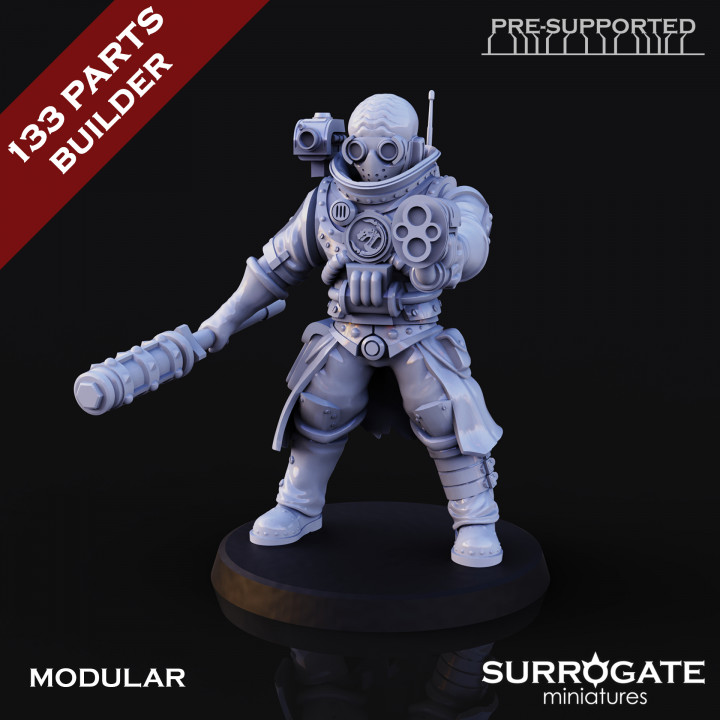 3D Printable Bio-Disciples: Surrogate Miniatures September 2023 Modular ...