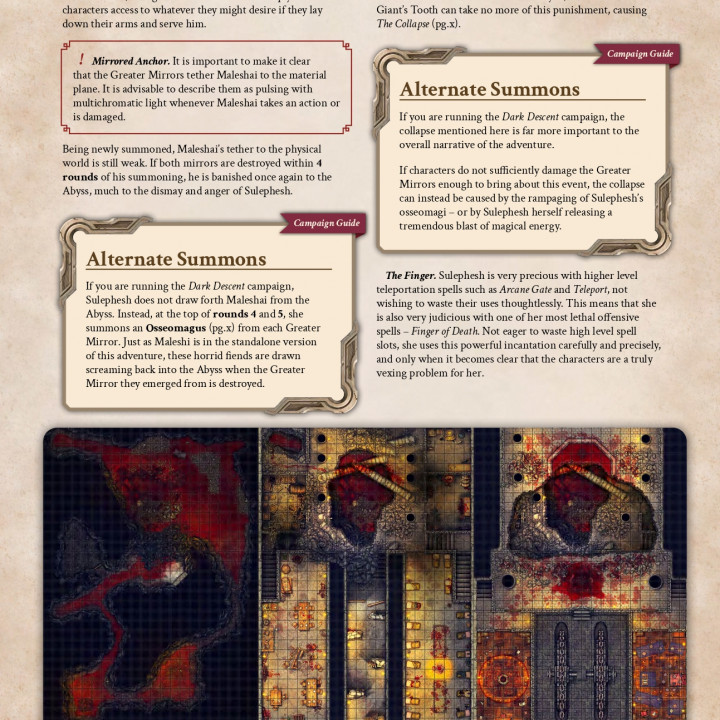 3D Printable PDF - Disciples of Darkness (5e Adventure) by Mammoth Factory