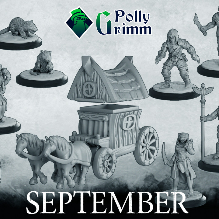 3D Printable Court of miracles. Underground outlaw set. Tabletop ...