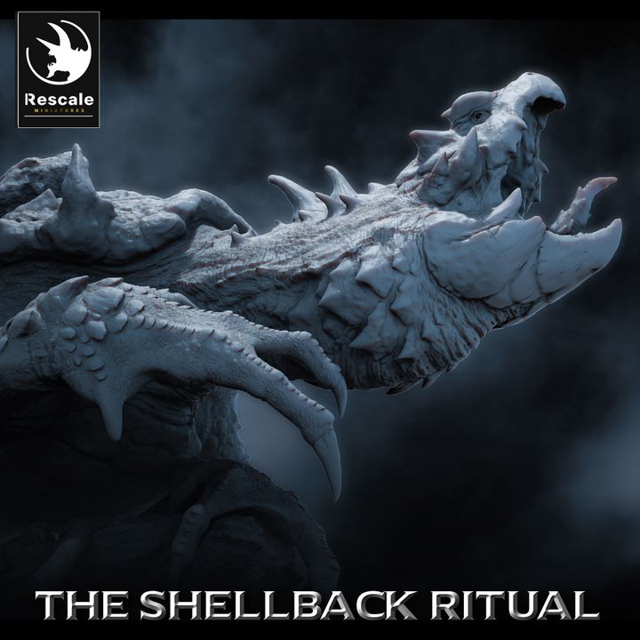 3D Printable Release : The Shellback Ritual by Rescale Miniatures