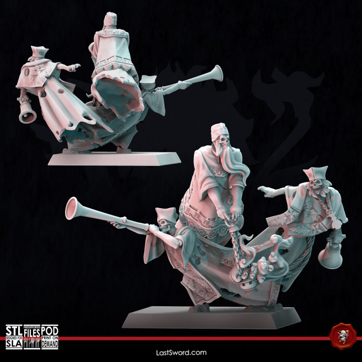 3D Printable Spectral Hosts by LastSword Miniatures