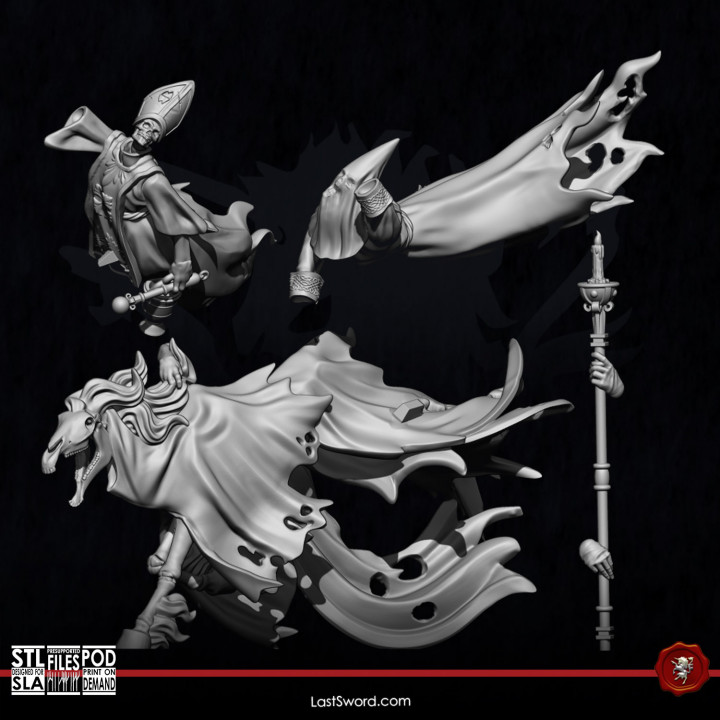 3D Printable Spectral Hosts by LastSword Miniatures