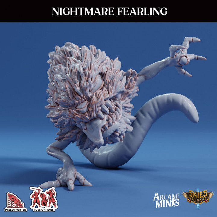 3D Printable Nightmare Fearling by Sordane Publishing