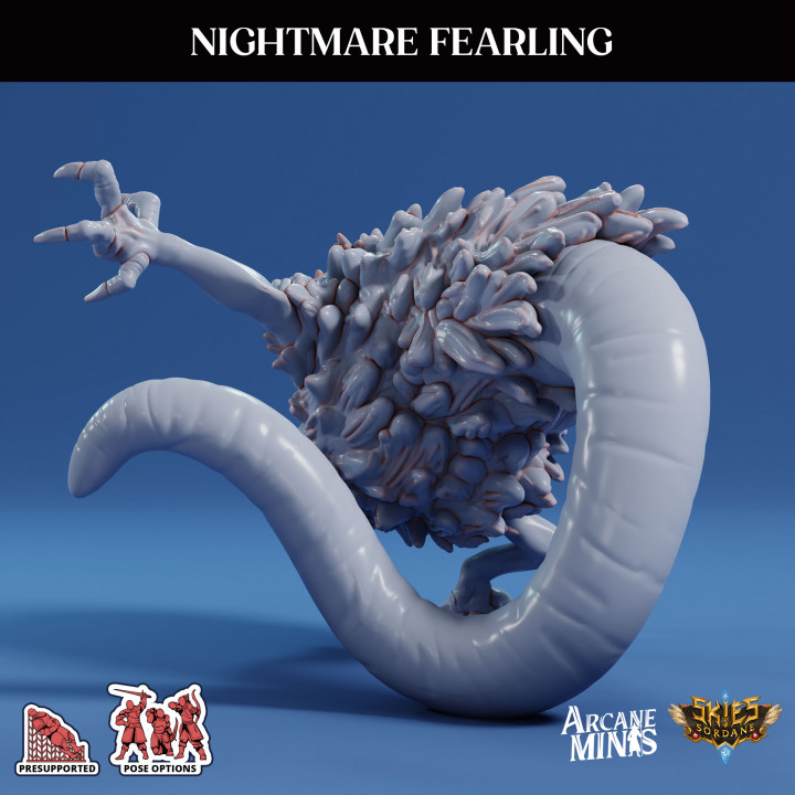 3D Printable Nightmare Fearling by Sordane Publishing