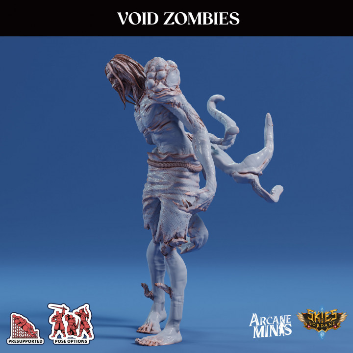 3D Printable Void Zombies by Sordane Publishing
