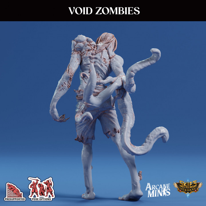 3D Printable Void Zombies by Sordane Publishing
