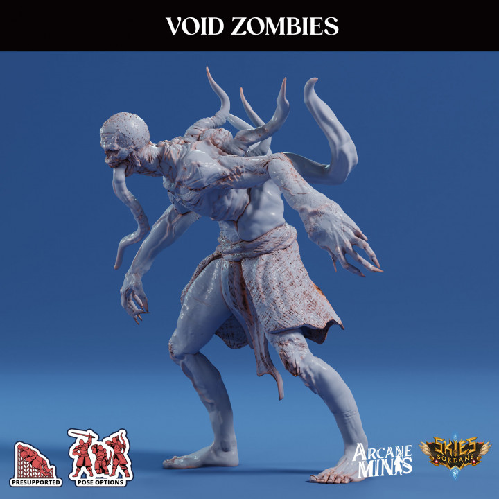 3D Printable Void Zombies by Sordane Publishing