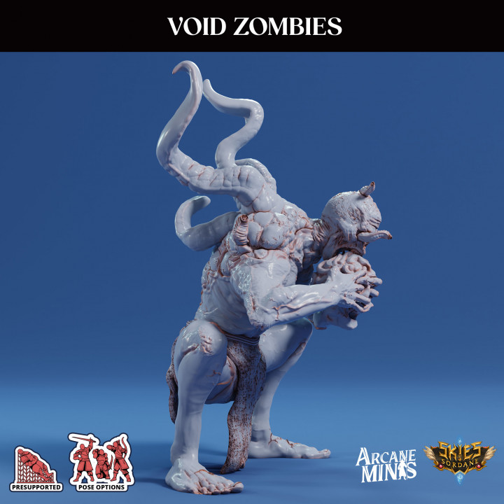 3D Printable Void Zombies by Sordane Publishing