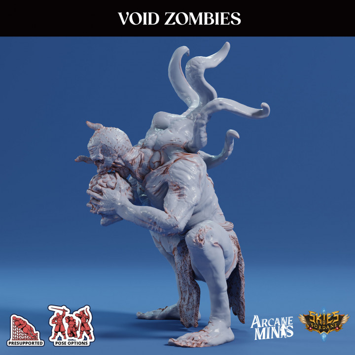 3D Printable Void Zombies by Sordane Publishing