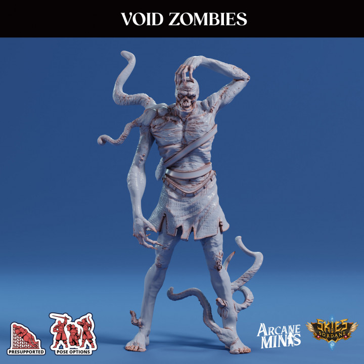 3D Printable Void Zombies by Sordane Publishing